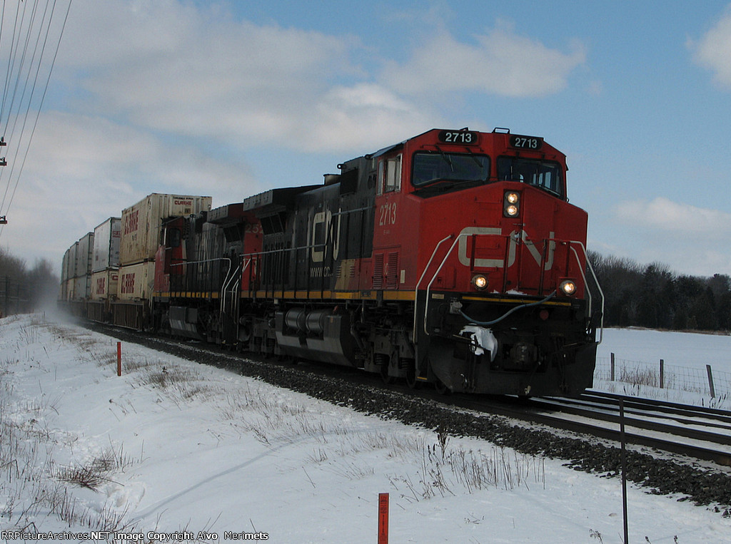 IC 2713 east at Mile 260 Kingston Sub